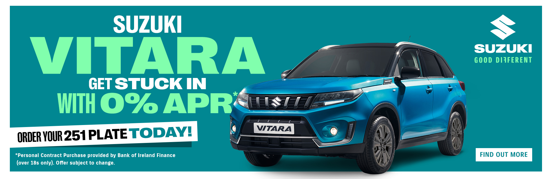 Suzuki Vitara | Bright Suzuki Airside, Swords, Dublin
